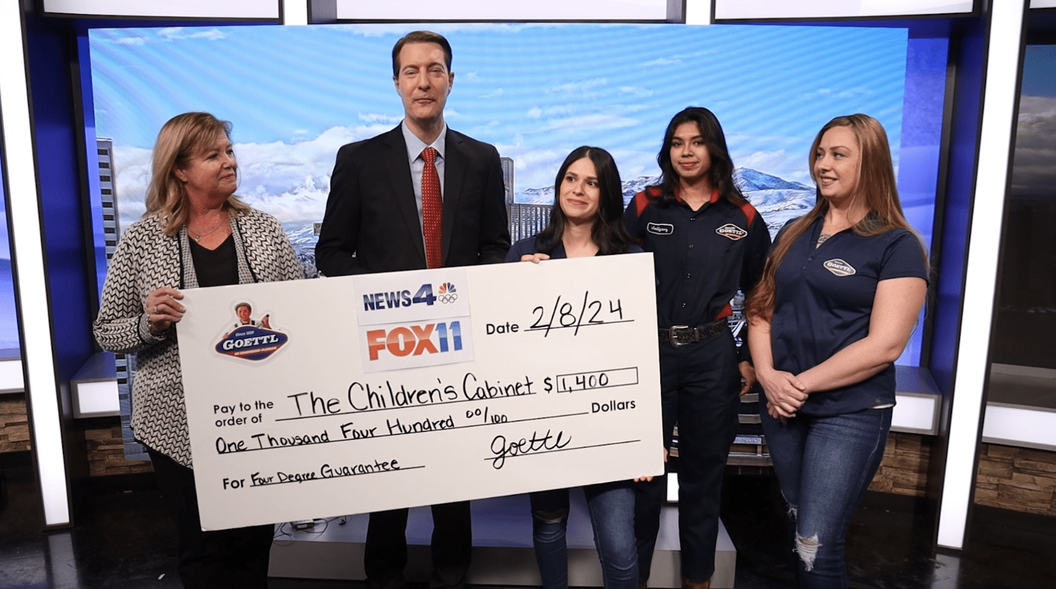 GOETTL LAUNCHES “4 DEGREE GUARANTEE" IN RENO